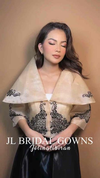 Modern Filipiniana maria clara style - traditional wear | Lazada PH