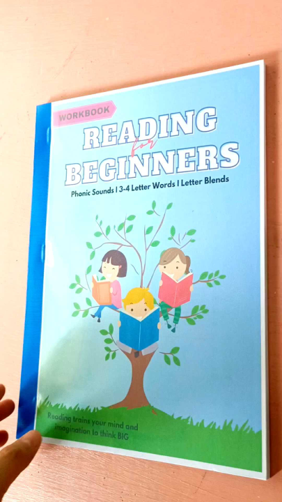 English Reading Workbook for Beginners, Kindergarten, Grade 1 ...