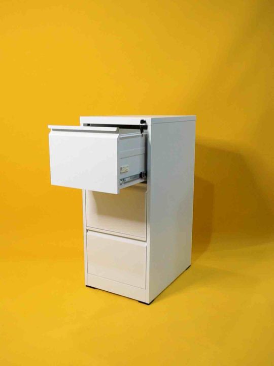 Steel File Cabinet - 3-layer vertical filing steel cabinet (powder ...