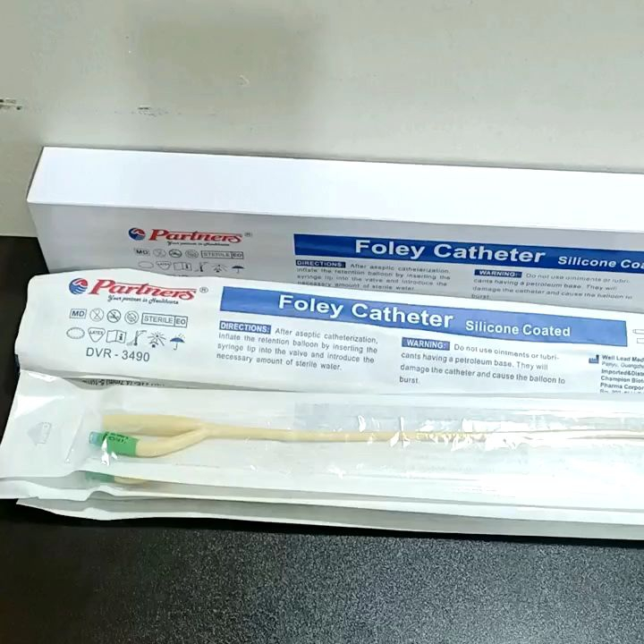 Partners Foley Catheter F14 Silicone Coated | Lazada PH