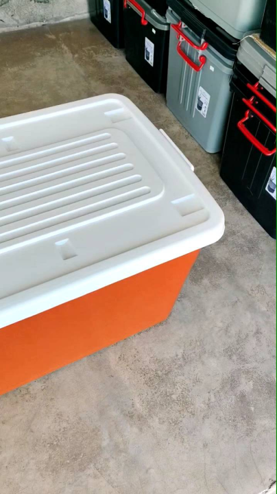 Kotak Simpanan dengan Roda/ Bekas Plastik Simpan Barang/ 115L Century ...