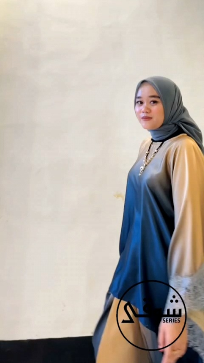 One Set Setelan Bahan Silk Ombre Mix Renda Gamis Gradasi Model Terbaru ...