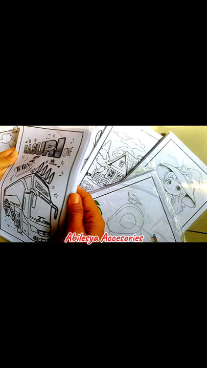 GAMBAR MEWARNAI ISI 25 & 50 LEMBAR RANDOM | Lazada Indonesia
