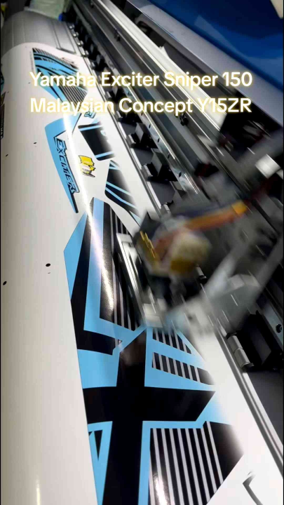 YAMAHA EXCITER SNIPER 150 MALAYSIAN CONCEPT Y15ZR DECALS (WATERPROOF ...