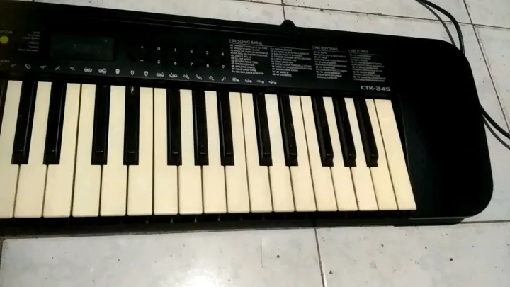 keyboard,piano casio ctk 245,normal second | Lazada Indonesia