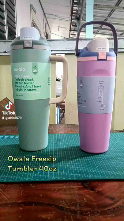 (พร้อมส่ง นำเข้า🇺🇲) 📌เก็บโค้ดคุ้ม!!ลดเพิ่ม📌Owala freesip Tumbler 40oz ...