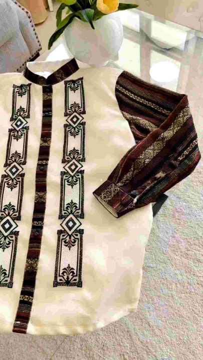 MODERN BARONG TAGALOG ETHNIC STYLE FOR MEN | Lazada PH