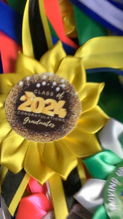 Garlands for graduation and moving up Satin Made | Lazada PH