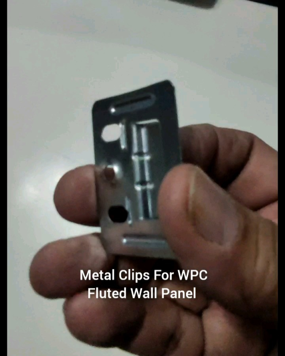 Metal Clip For WPC/PVC Wall Panel Size Buckle Clips | Lazada PH