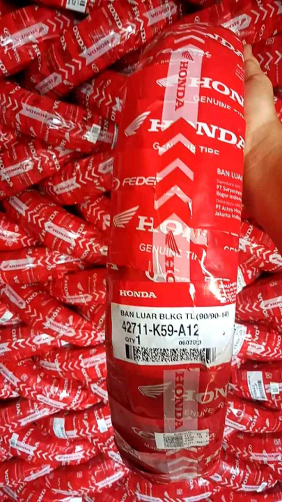 BAN TUBLES MATIC ASLI HONDA FEDERAL 90/90 RiING 14, BAN PRODUKSI ...