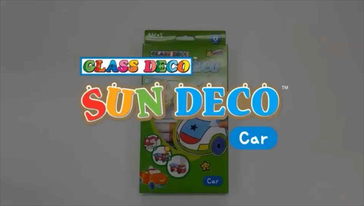 Korea Amos Sun Deco Suncatcher Water Based Glass Deco Children DIY ...