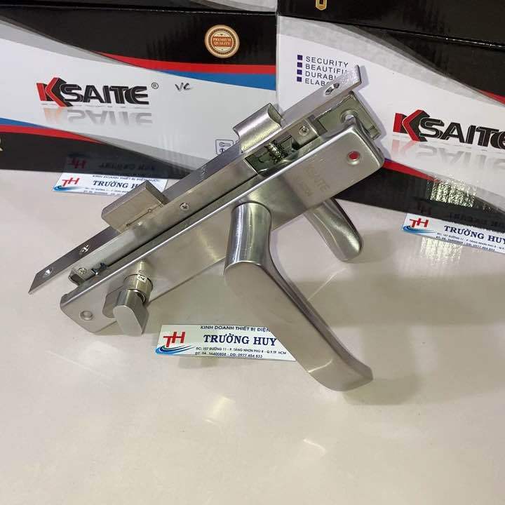Khóa tay gạt inox KSAITE - FB555 dành cho cửa nhôm hệ 700, sắt hộp ...
