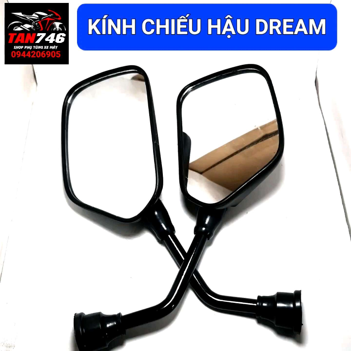 Gương Chiếu Hậu Kính Hậu Dream Và Một Số Dòng Xe Khác Chân Kính 10mm Ren Thuận Vui Lòng Xem