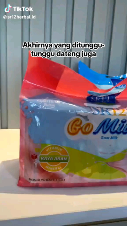 Gomilku Sachet SR12 Isi 40 pcs Susu Kambing Etawa Kemasan Praktis ...