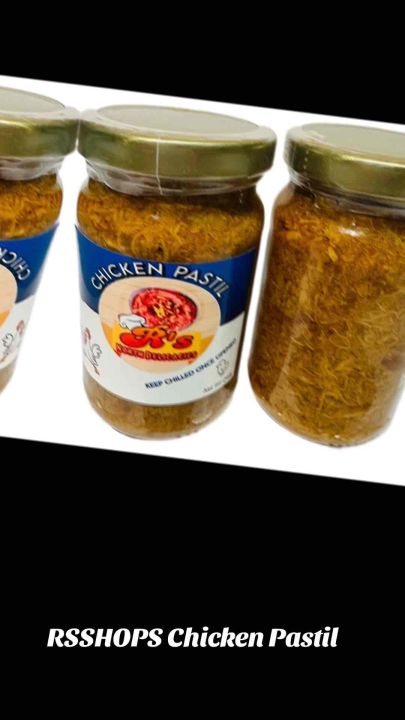 RSSHOPS Original or Spicy Chicken Pastil in Jar 220ml Instant Food ...