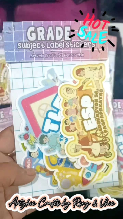 SUBJECT LABEL STICKERS #1 | Lazada PH