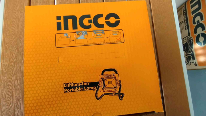 INGCO Lithium -Ion Portable Lamp - without battery & charger (Model ...