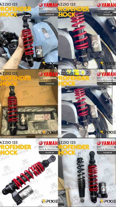 Fazzio 125 ProFender X Series Shock from Yamaha Thailand | Lazada PH