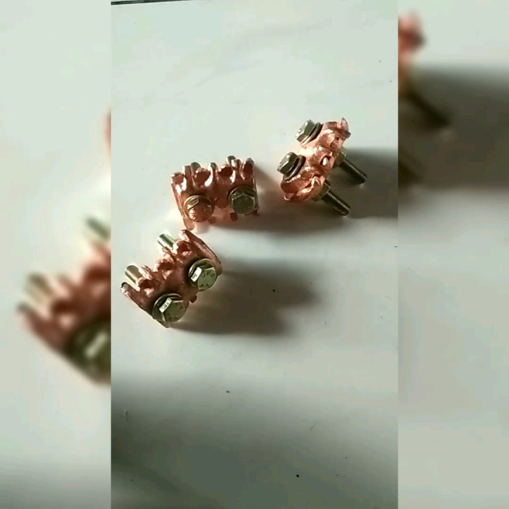 Klem Kuku Macan Sisir BC 50 mm Isolator Kabel Penangkal Anti Petir ...