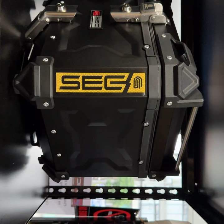 Original SEC Triple X Alloy Top Box 45Liters | Lazada PH