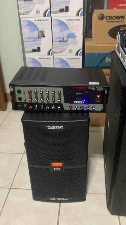 Platinum Sultan MA-350R 1700watts PMPO 240watts RMS Professional Stereo ...