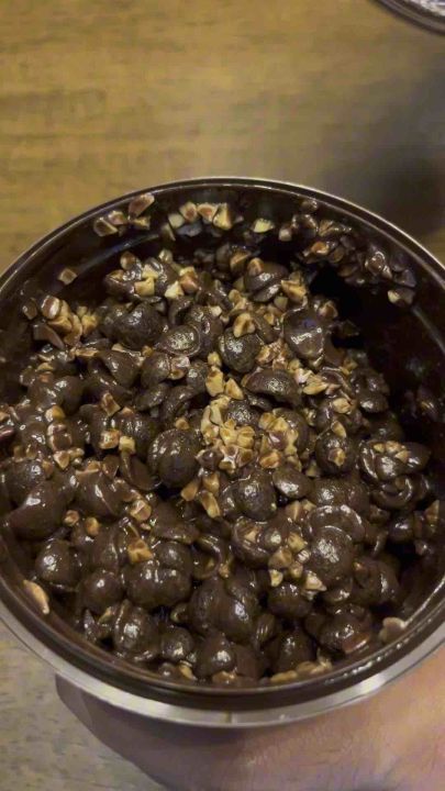 Choco Albab Belgian Dark Chocolate with Almond Choco Tub (260g) | Lazada