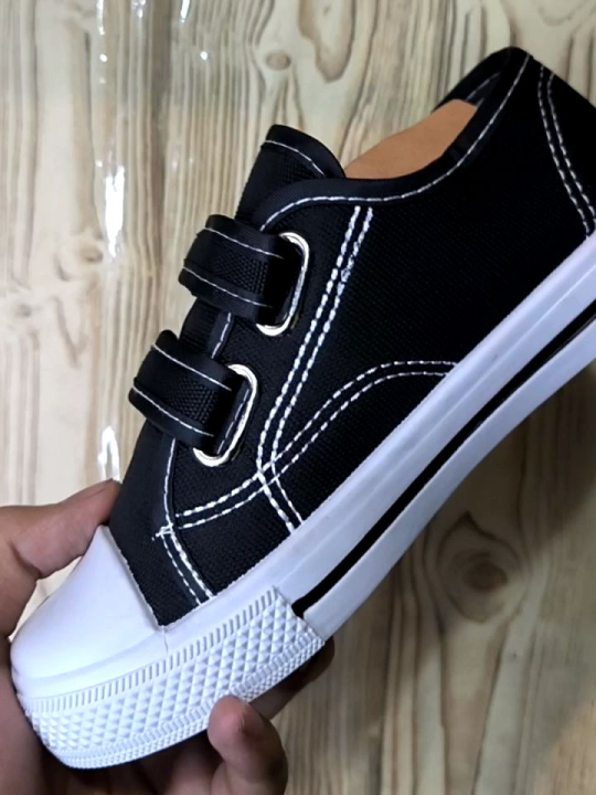 sepatu sekolah anak model prepet Velcro sol karet | Lazada Indonesia