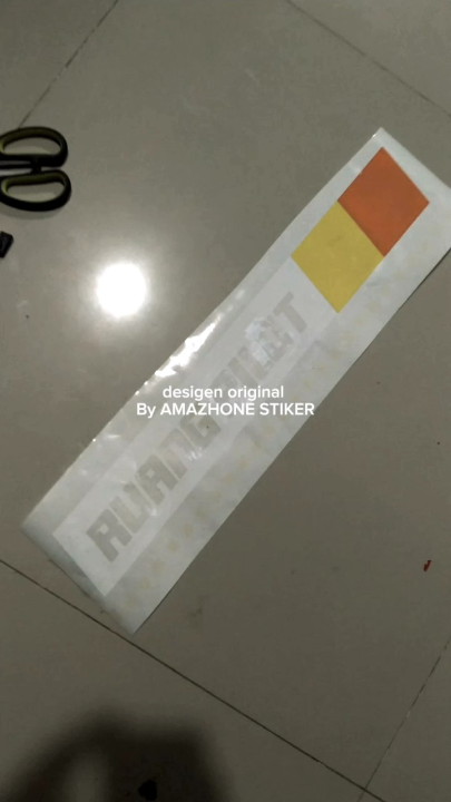 stiker kaca ruang pilot cutting stiker kaca truk pick up bisa custom ...