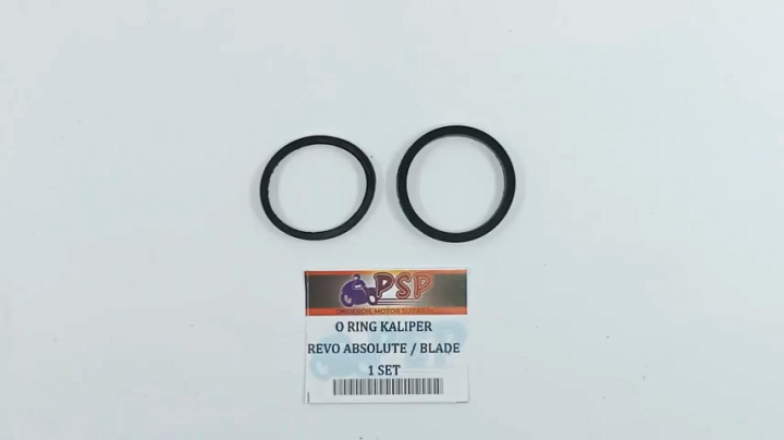 Oring Kaliper REVO ABSOLUTE (set isi 2) - Karet Seal Sil O Ring Piston Cakram Depan BLADE / BEAT ...