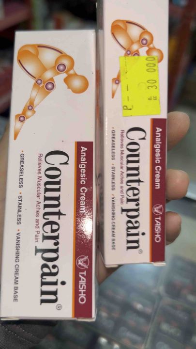 Counterpain Analgesic Cream Ukuran 15 gr 30 gr 120 gr Krim pereda Nyeri ...