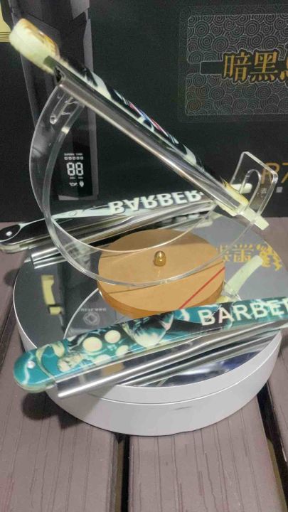 Barber shaving Razor (Labaha plastic hawakan)#Amigosbarbersupplies ...
