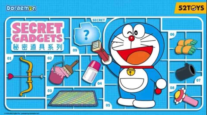 โมเดล ได้ 1 ตัว | Doraemon - Secret Gadgets by 52Toys | Lazada.co.th