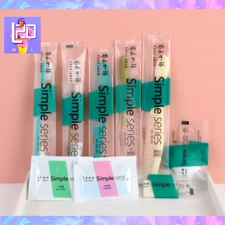 Simple Series Amenities Disposable Set Hotel/ Homestay/ travel | Lazada
