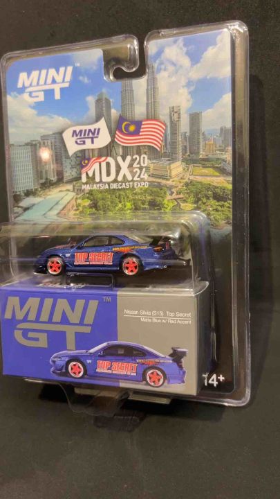 Mini GT 2024 Malaysia Diecast Expo Nissan Silvia S15 Top Secret | Lazada