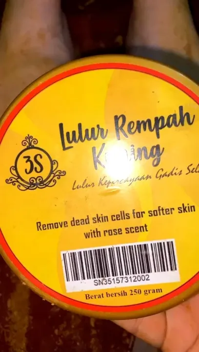 1 Pot Lulur rempah kuning 3s 250 gr | Lazada Indonesia