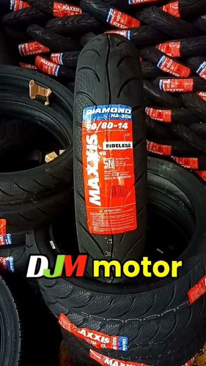 BAN MAXXIS RING 14 TUBELESS MAXXIS DIAMOND 90/80-14 BAN BARU TAHUN 2023 ...