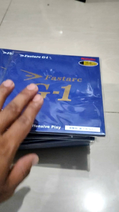 Nittaku FastArc G1 Rubber orig table tennis pingpong rubber Max or 2.0 ...