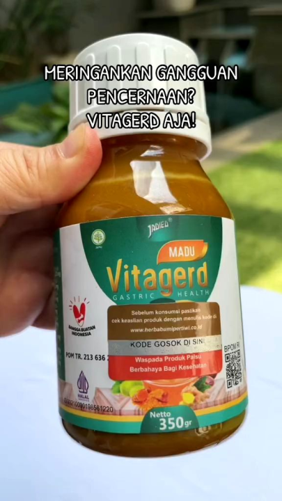 Varian Vitagerd - Madu Lambung 350gr BPOM | Halal MUI | Organik | untuk ...