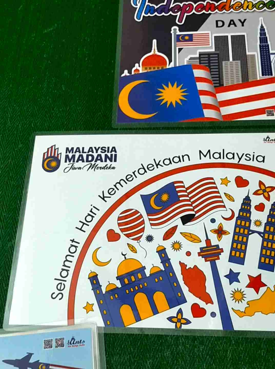 Poster Berlamina saiz A4 [ITEM TERBARU] Hari Kemerdekaan Hari ...
