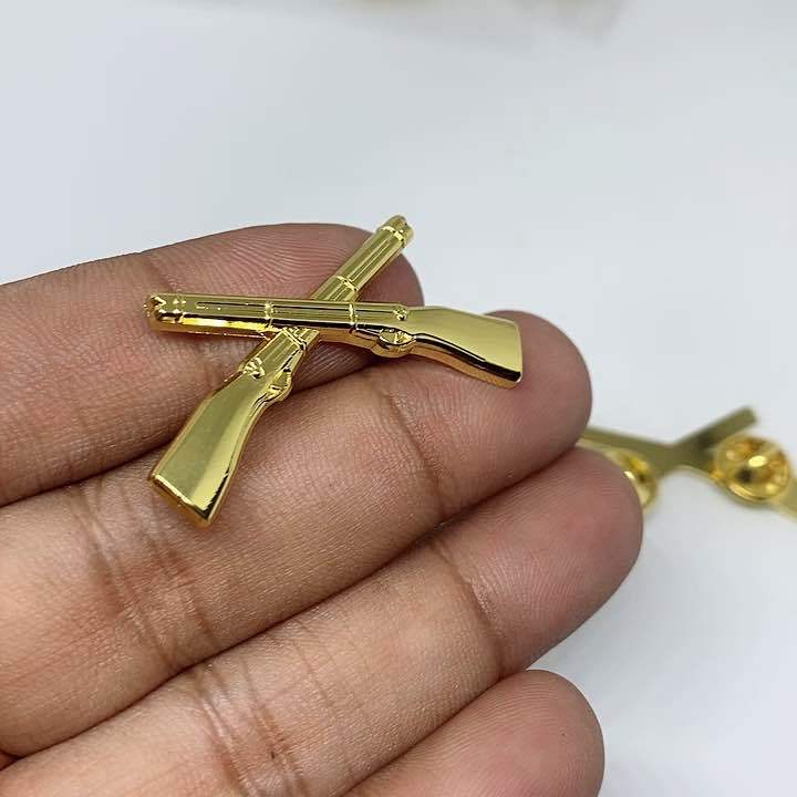 Cross-Rifle Riple Collar Pin | CAT COCC ROTC by Lucky888corp | Lazada PH