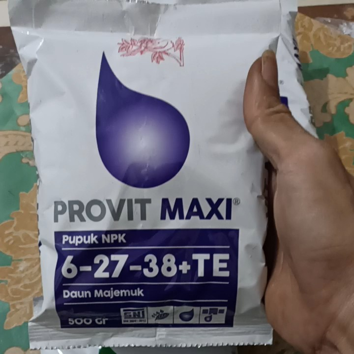 Pupuk NPK PROVIT MAXI 500 gram Kemasan Pabrik MEROKE TETAP JAYA | Lazada Indonesia
