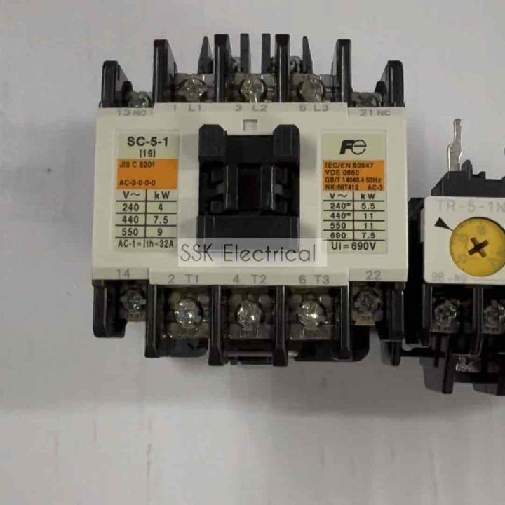 FUJI SC-5-1 Contactor | TR-5-1N/3 OLR - SSK Electrical | Lazada PH