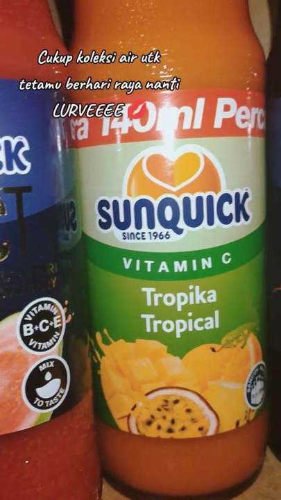 Sunquick Concentrate Juice 330ml- 6 Flavours - Orange / Tropical ...
