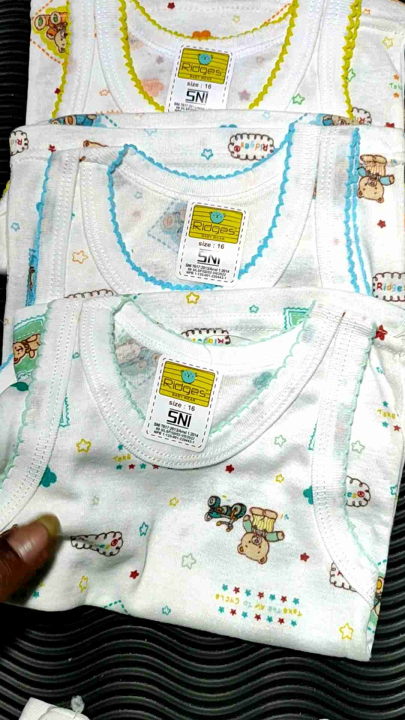 6Pcs mix Singlet anak bayi 0 sampai 4 Tahun kaos dalam anak Ridges ... 6Pcs mix Singlet anak bayi 0 sampai 4 Tahun kaos dalam anak Ridges ...