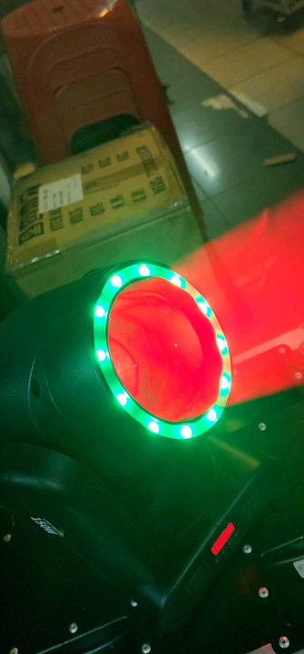 MOVING HEAD BEAM 150W ADA RING LED DAN PLUS GOBO PRISMA PELANGI HARGA ...