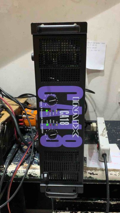 2023 IMIX/Trident CA-18 1100W X 2 Powered Amplifier | Lazada PH