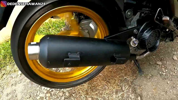 Knalpot matic copy cms/tzm all matic nmax aerox beat vario suara Bass ...