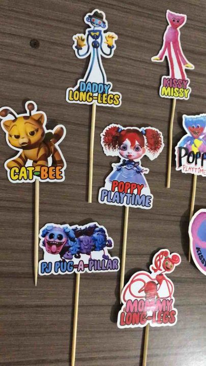 Kissy Missy Poppy Playtime Cake Topper Cupcake Topper | Lazada PH