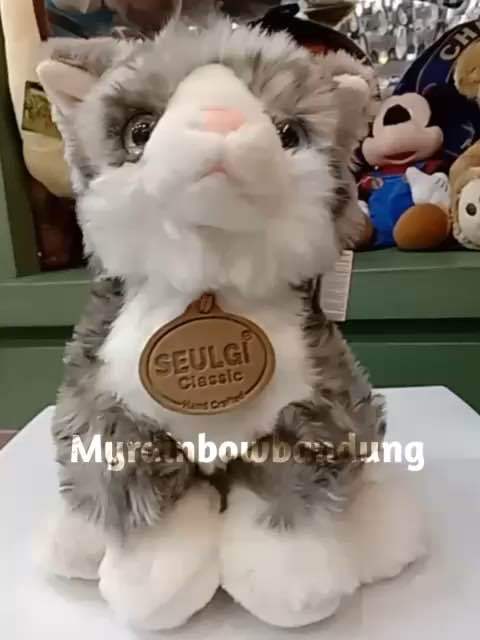 Myrainbow seulgi Boneka kucing cat mio sitt duduk free sisir lucu mirip ...