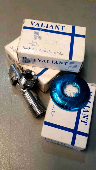 Angle Valve 1/2 Male Outlet VALIANT with Bushing Reducer | Lazada PH